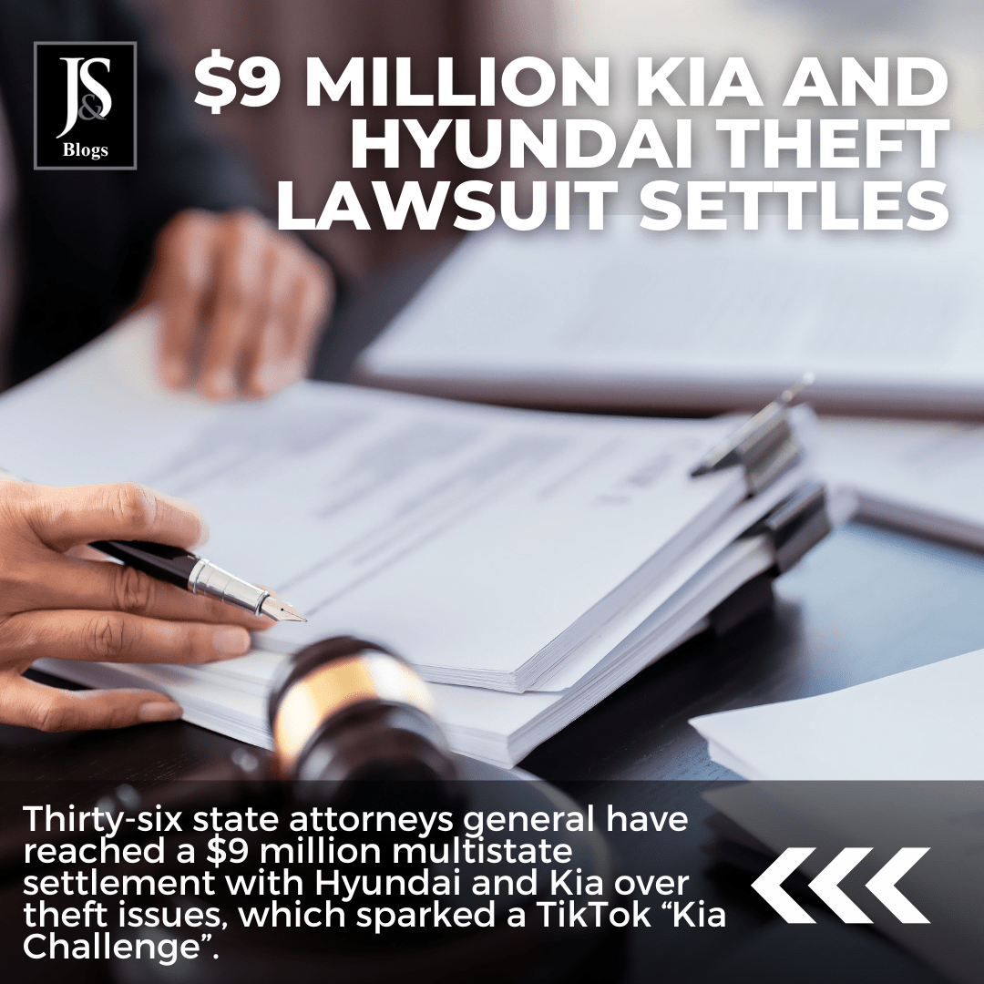 $9 Million Kia and Hyundai Theft Lawsuit Settles | Jones & Swanson